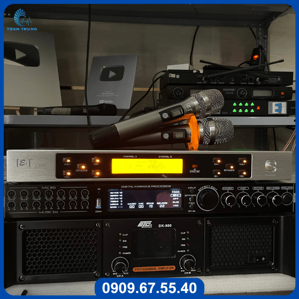 Micro Không Dây E3 Audio V160